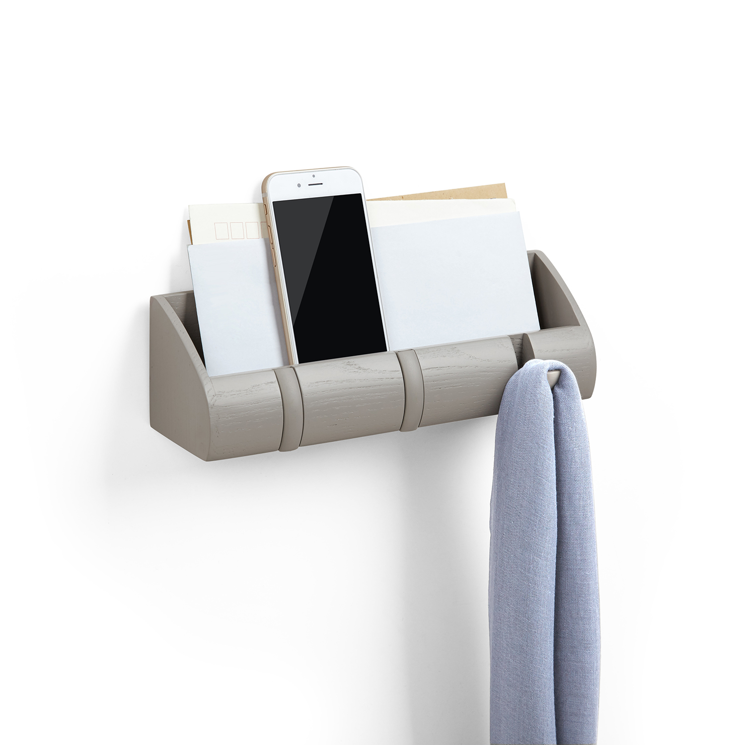 UMBRA-1004250-918 CUBBY MINI POLICA SIVA - Home Sweet Home