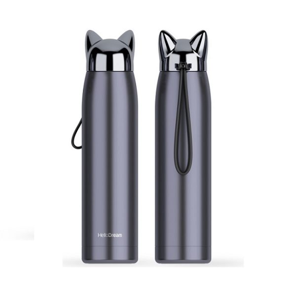 HSH - HELLO DREAM CAT inox termosica, 320 ml, plava - Home Sweet Home